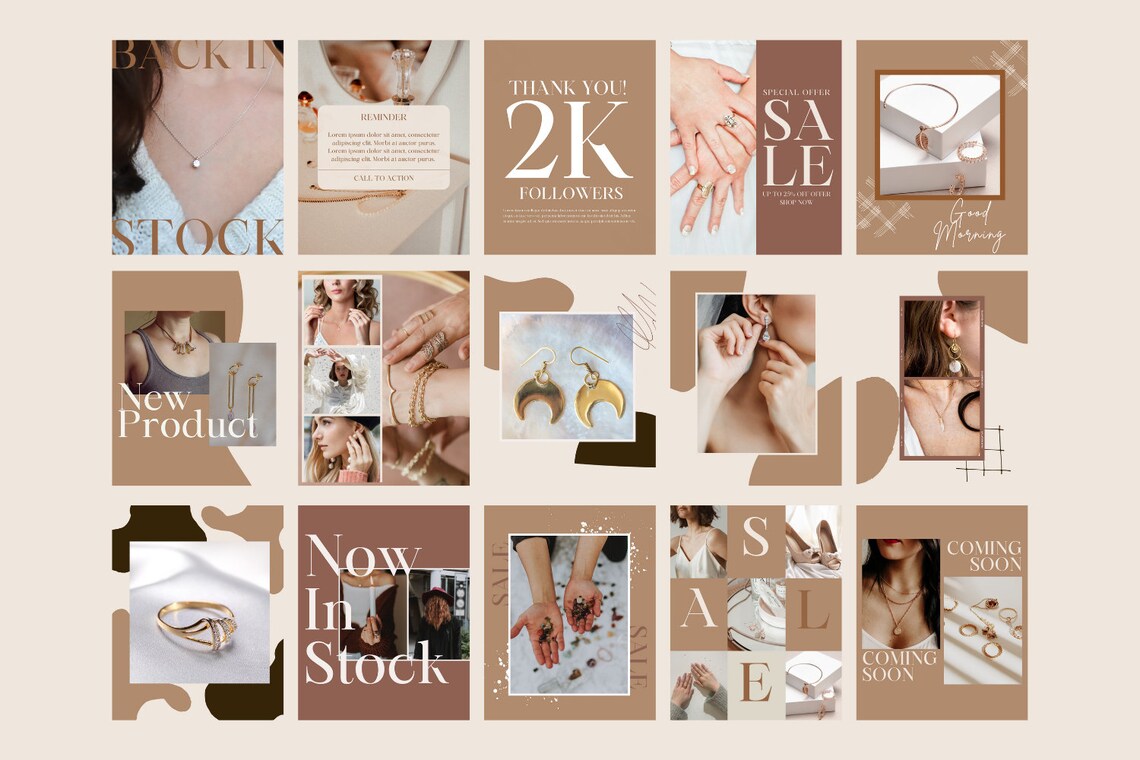 300 Business Instagram Templates Canva Templates Small - Etsy