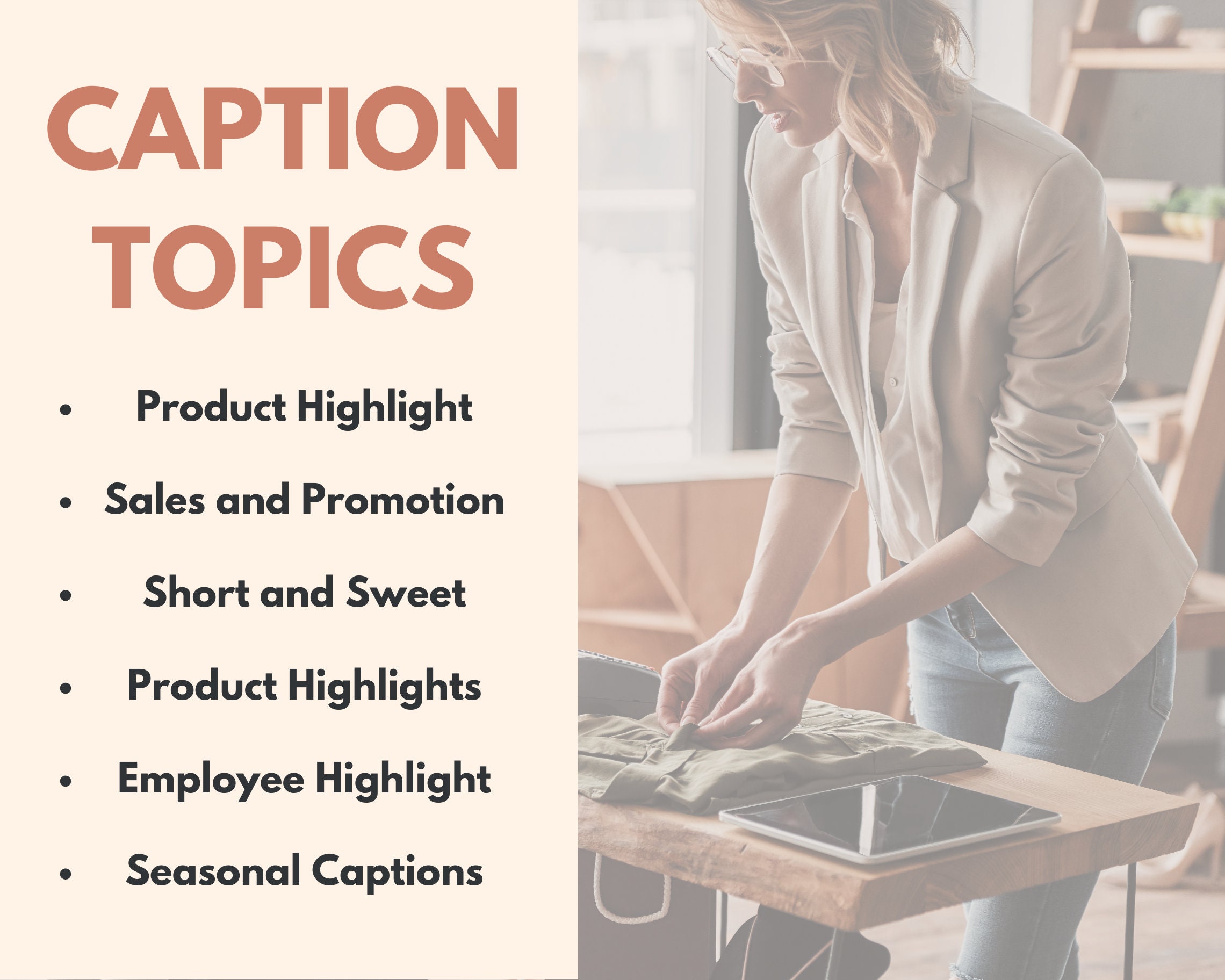 Instagram Captions Entrepreneurs 50+ Clothing Retailer Retail Shopping ...