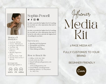 Social Media Template Bundle for Canva - Etsy