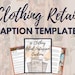 Instagram Captions Entrepreneurs 50+ Clothing Retailer Retail Shopping ...
