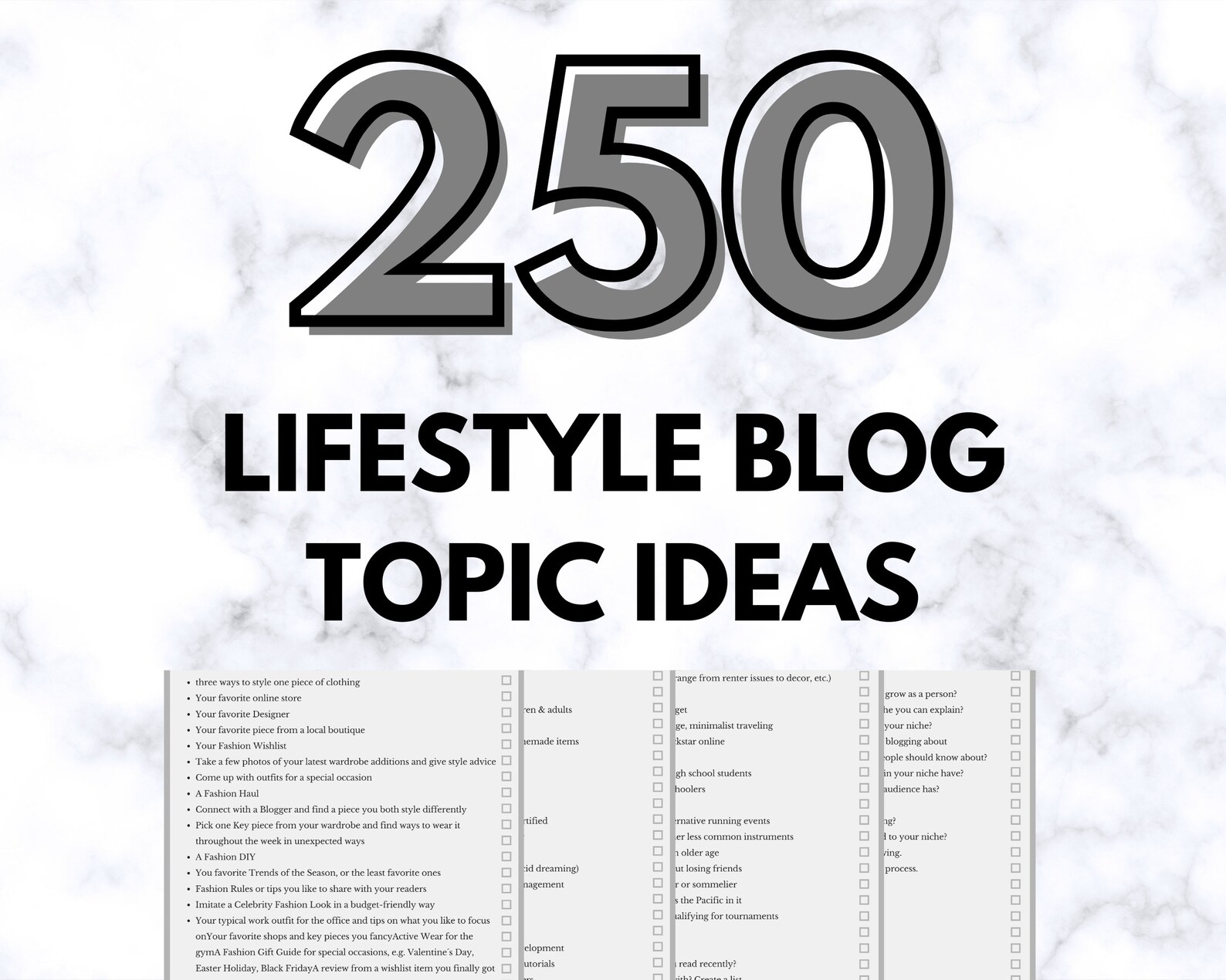 250 Lifestyle Blogger Blog Ideas, Blog Content Creation Tools, Blog ...