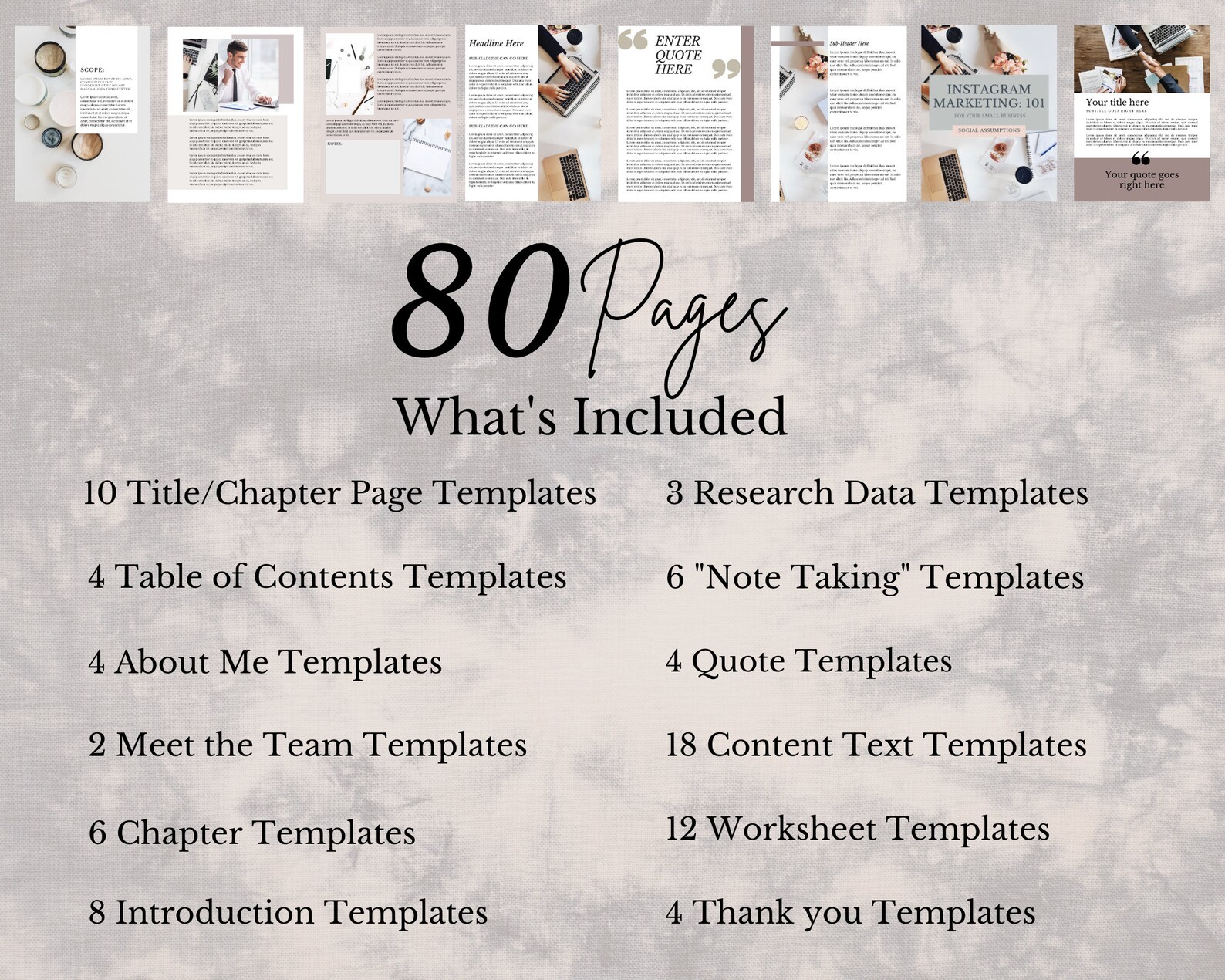EBOOK CANVA TEMPLATE 80 Opt in Page Lead Magnetic Coach - Etsy