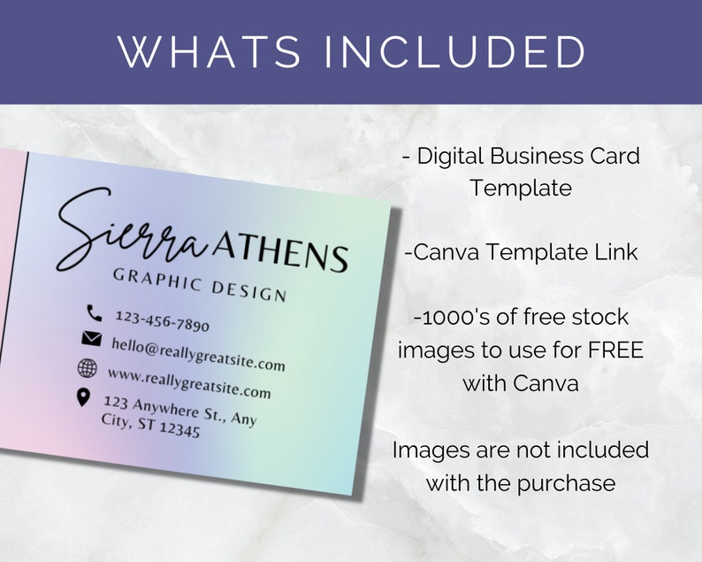 Pastel Gradient Email Signature Template | Canva Template ...