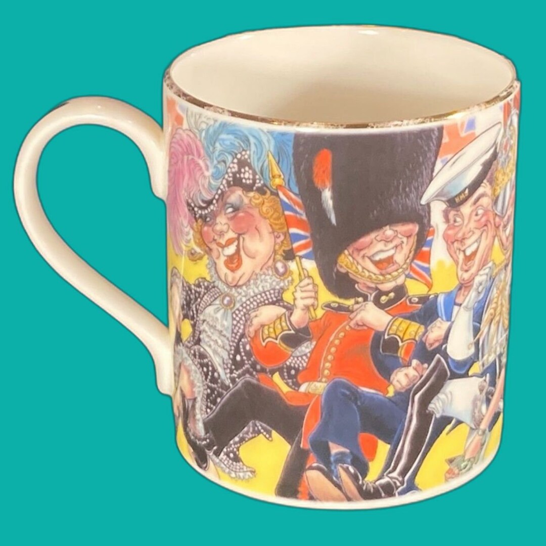 Hudson Middleton Celebration Bone China Mug Pre Owned Cartoon John ...