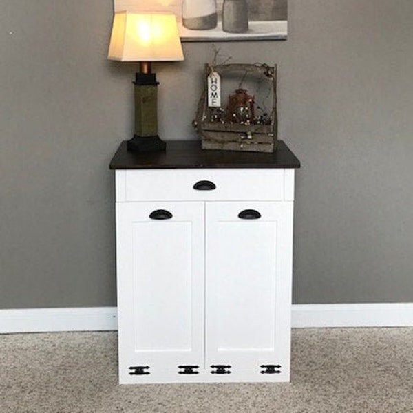 Double Trash Bin - Etsy
