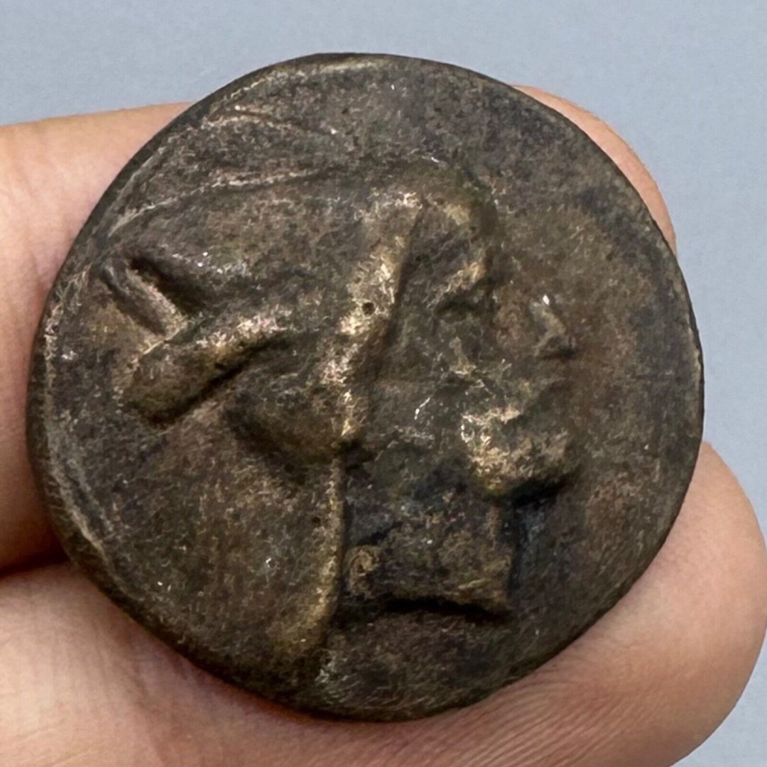 Unreseached Ancient Roman Rare Bronze Coin With Unusual Face #459 - Etsy