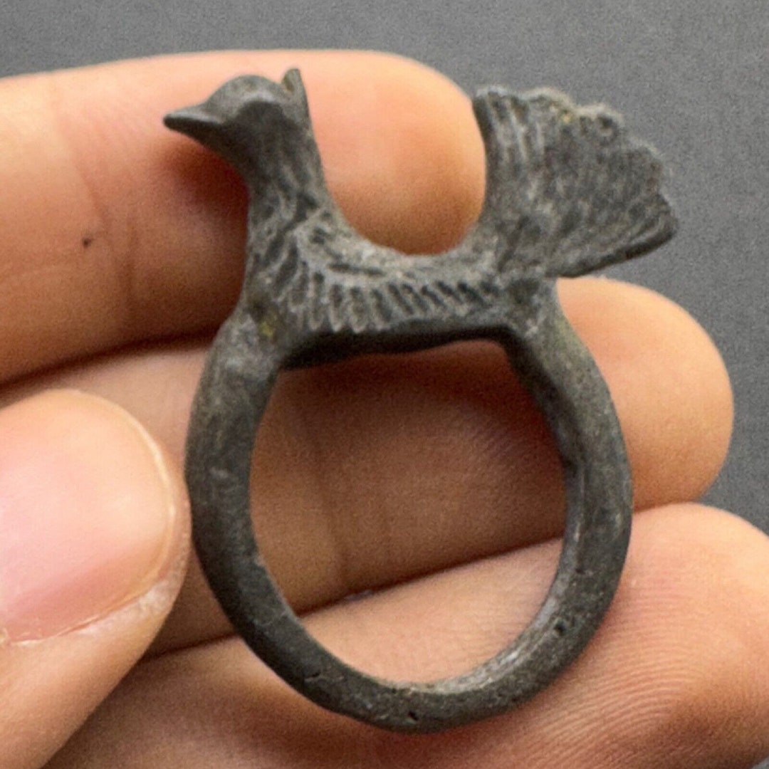 Stunning Rare Ancient Roman Bronze Bird Unique Ring - Etsy