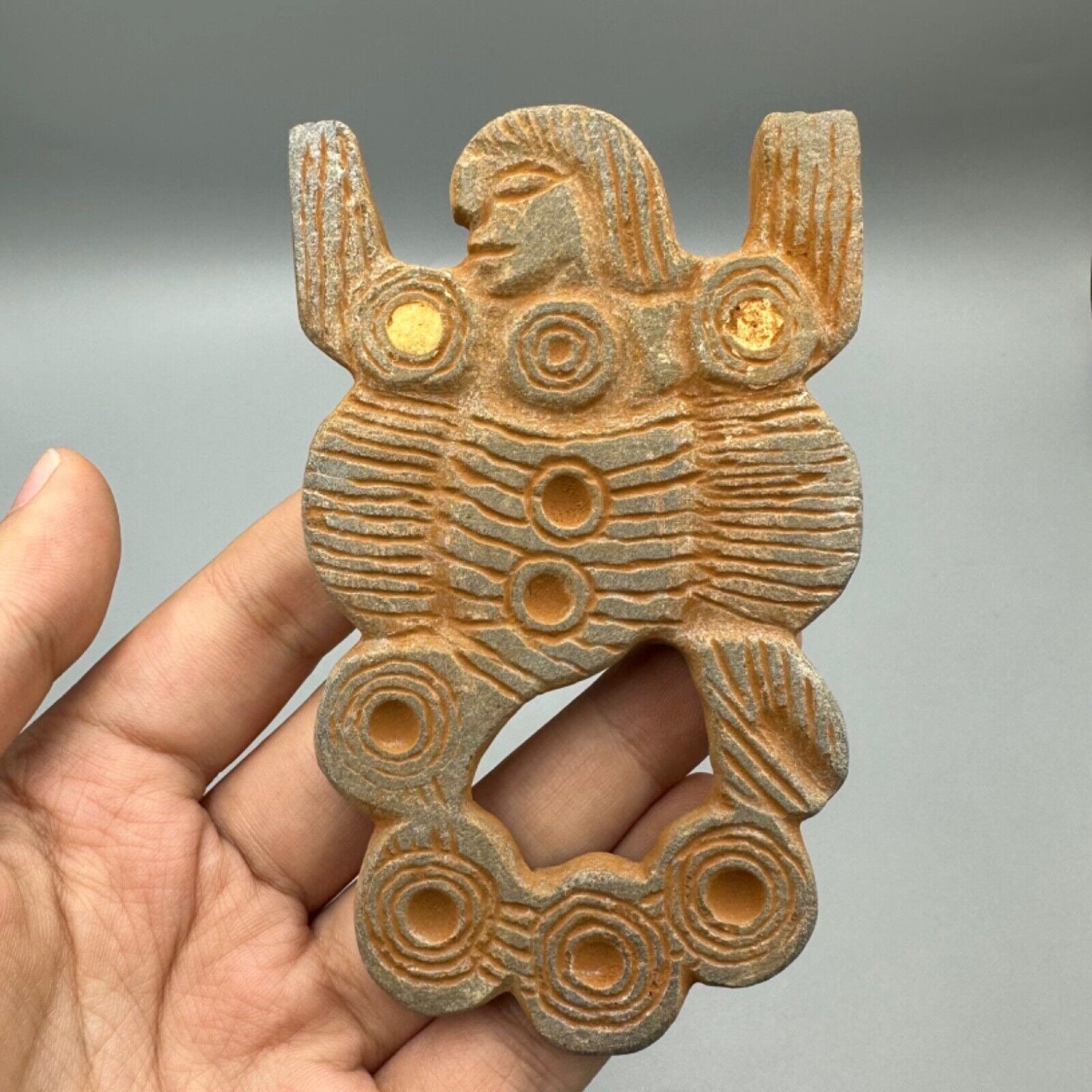A Rare Ancient Jiroft Halilrud Civilization Carved Unique Figure - Etsy