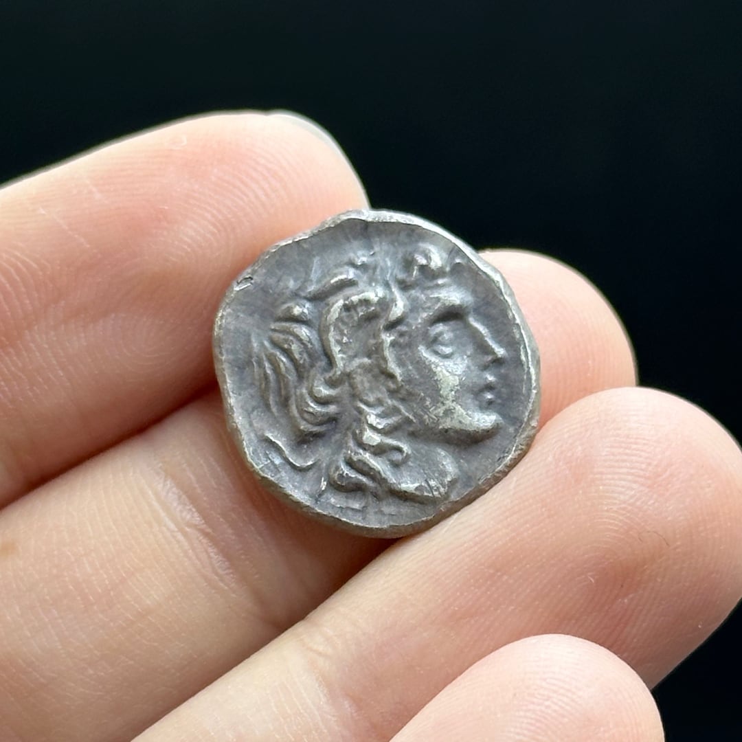 Very Old Ancient Greek King Silver Coin in Good Condition E - Etsy