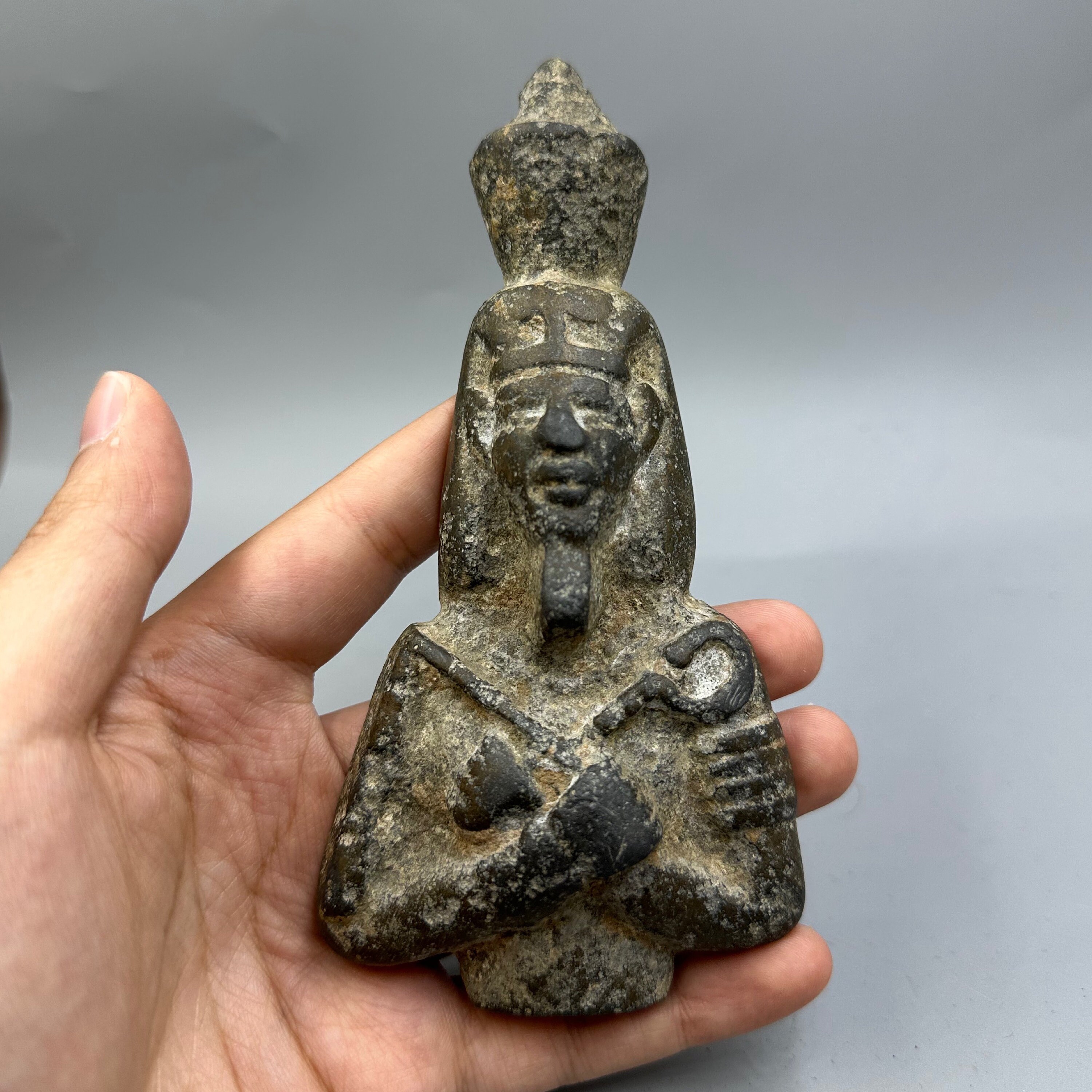 Ancient Egyptian Metal Pharaoh Figure - 3000+ Years Old - Etsy