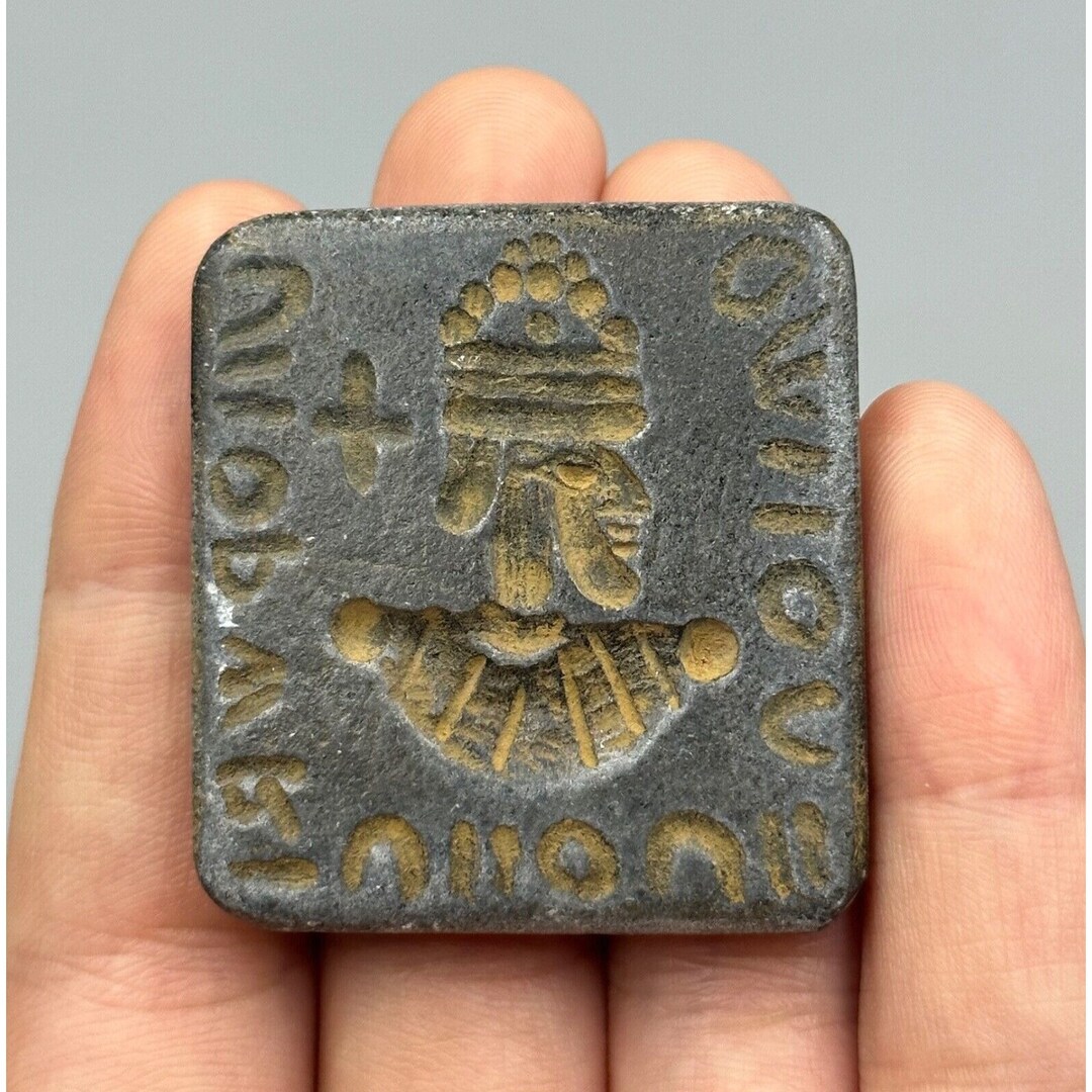 Ancient Greco Roman King With Greek Writing Intaglio Stone Tablet E - Etsy