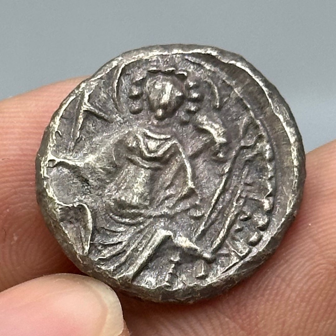 Ancient Central Asian Buddah Silver Coin Kushan Empire - Etsy