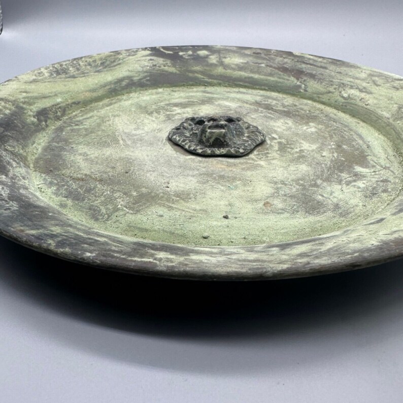 Immaculate Ancient Roman Bronze Plate With Lion Face - Etsy