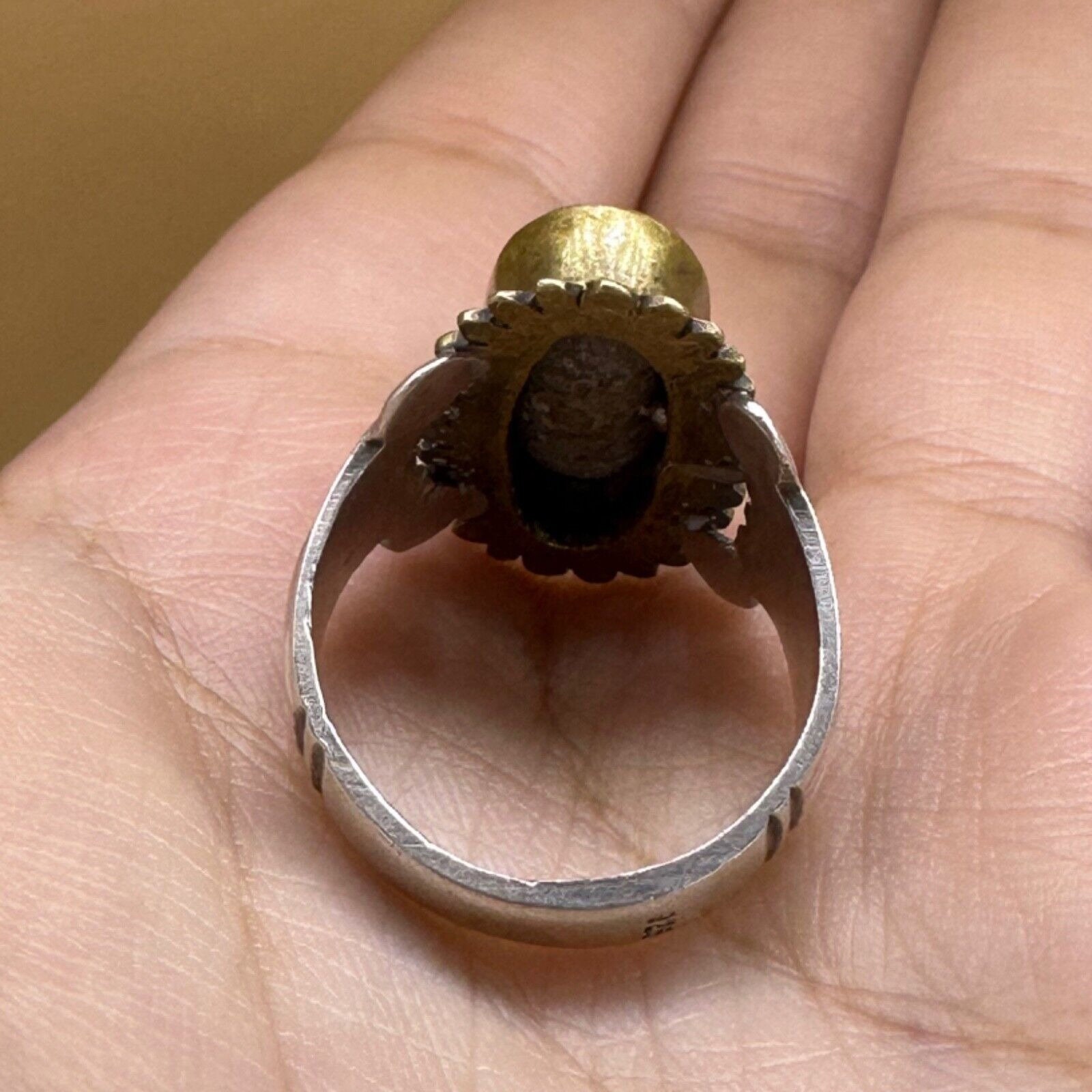 Ancient Roman Solid Silver Ring With Rare Inscription on Torquise Stone ...