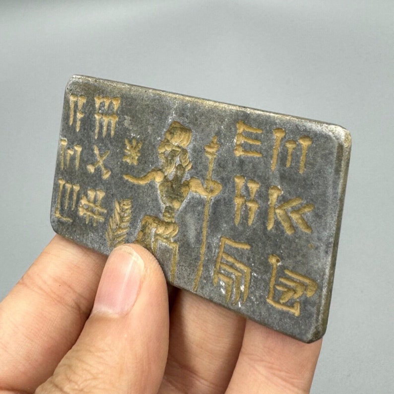 Ancient Sumerian Deity Diary Writing About History Tablet - Etsy UK