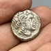 Ancient Greek Central Asian King Alexander Silver Coin - Etsy