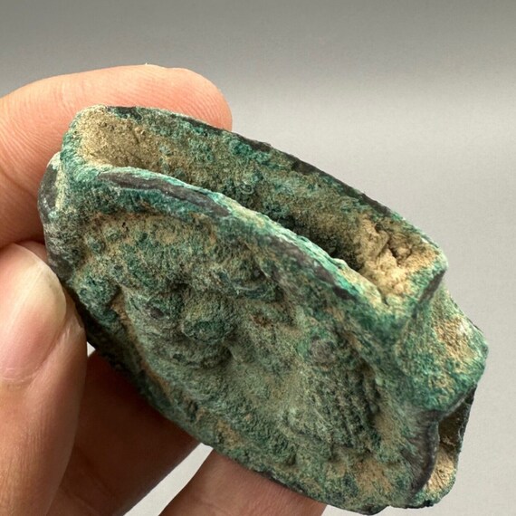 Ancient Roman Greek Bronze Belt Buckle With Naked Dia… - Gem