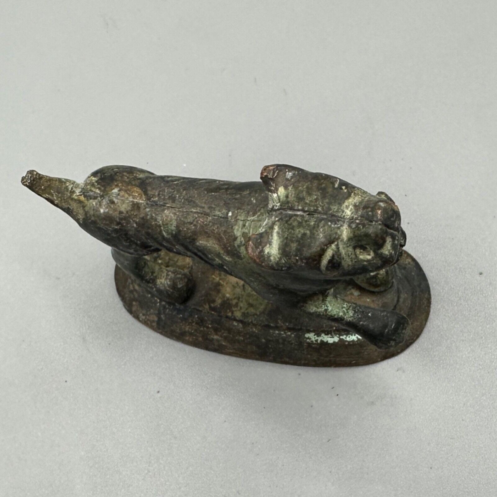 Wonderful Ancient Roman Bronze Guide Animal Figure - Find by Metal ...