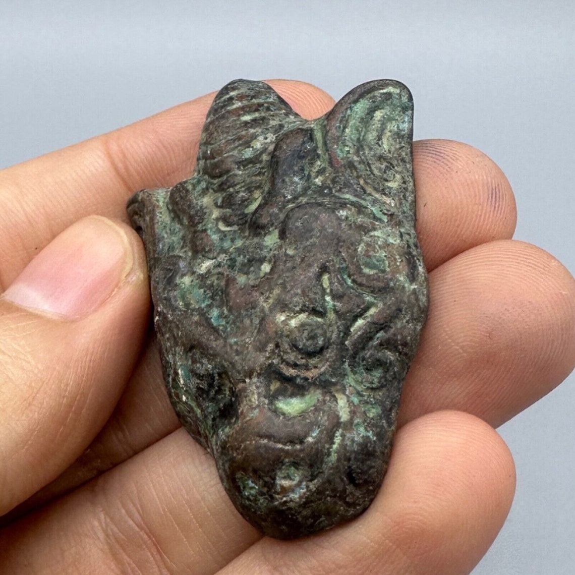 Authentic Ancient Roman Bronze Roman Amulet With Rare Figure #456 - Etsy