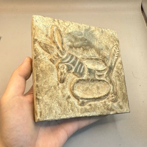 Unique Ancient Greco Roman Stone Tablet With Image of an Animal E - Etsy