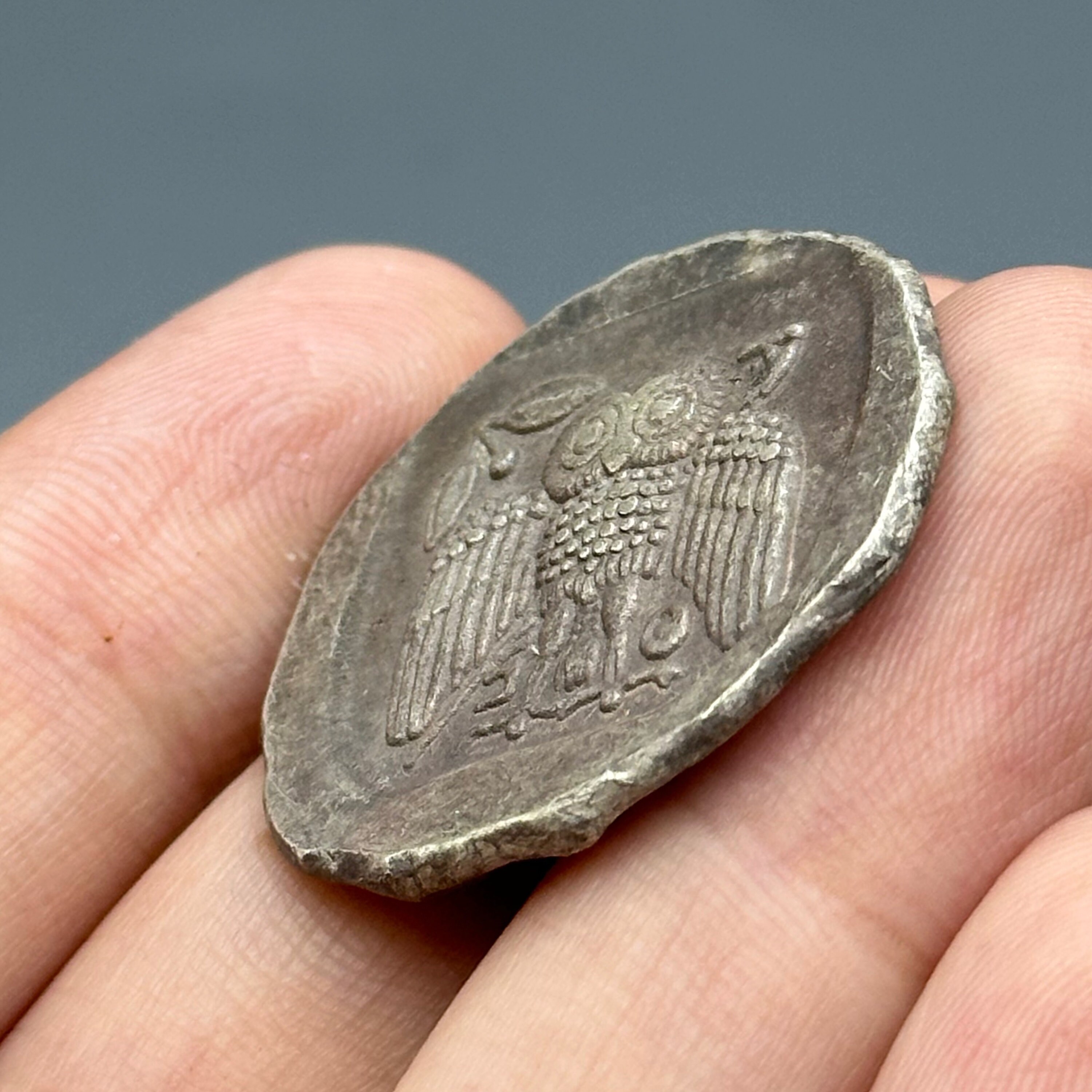 Ancient Greek Athens Athena Legionary Owl Silver Coin - Etsy