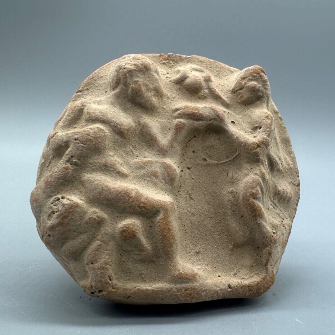 Very Rare Ancient Greek God and Goddess Terra Cotta Stamp Amulet - Etsy