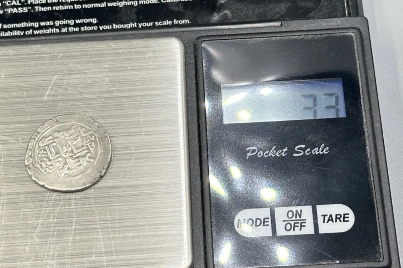 Genuine Ancient Islamic Period Silver Dirham Coin in Good Condition E ...