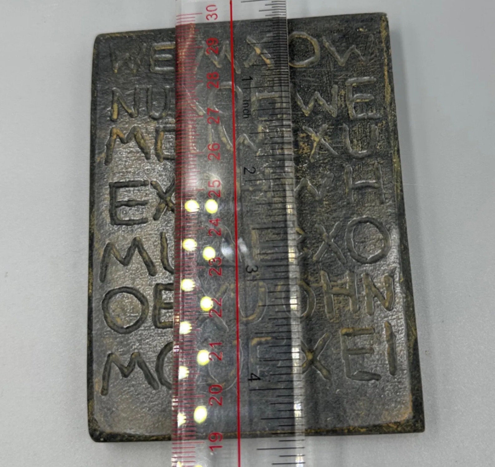 Stunning Rare Ancient Greek Roman Writing Black Stone Tablet E - Etsy