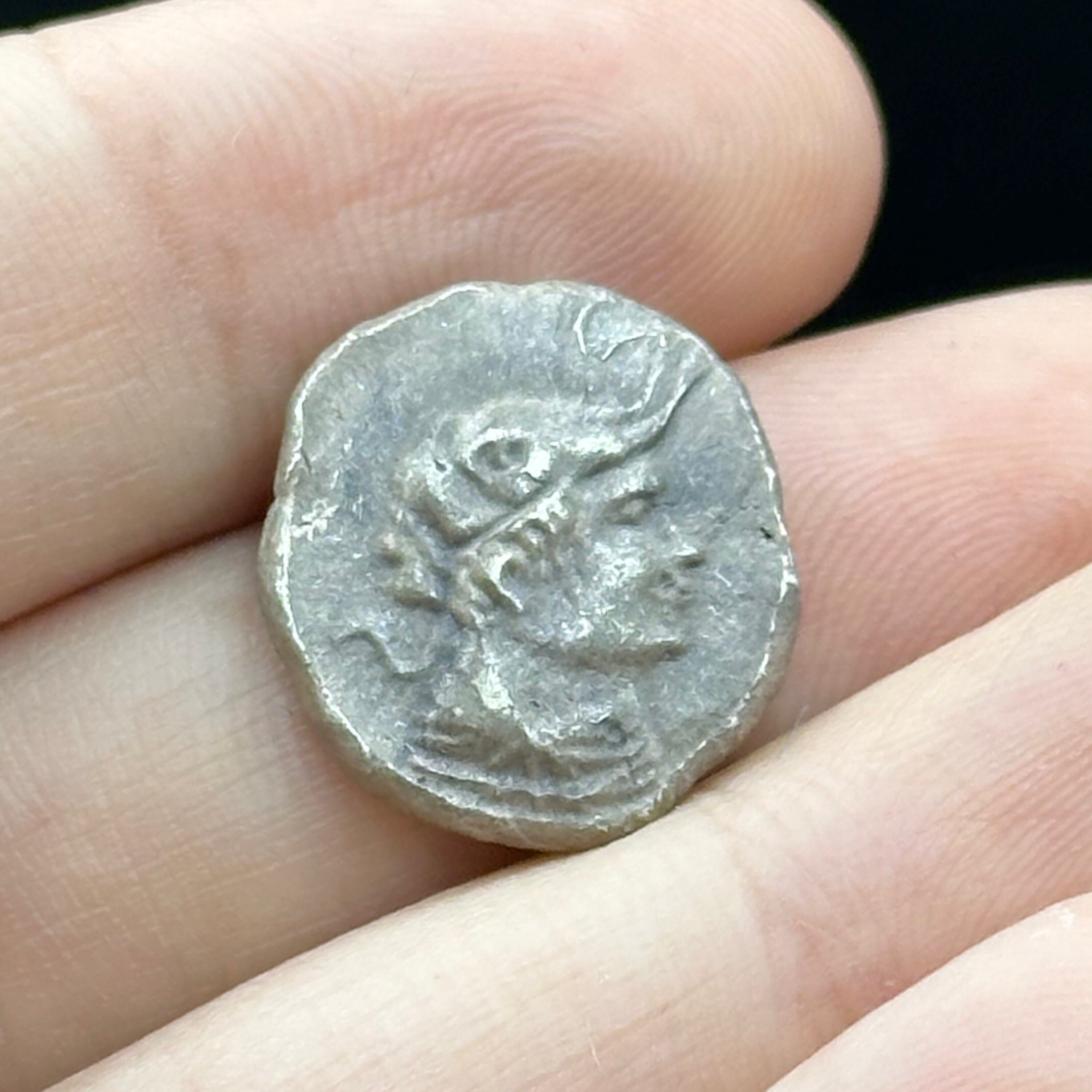 Very Old Ancient Greek Solid Silver Owl Athens Coin - 2000+ Years Old # ...