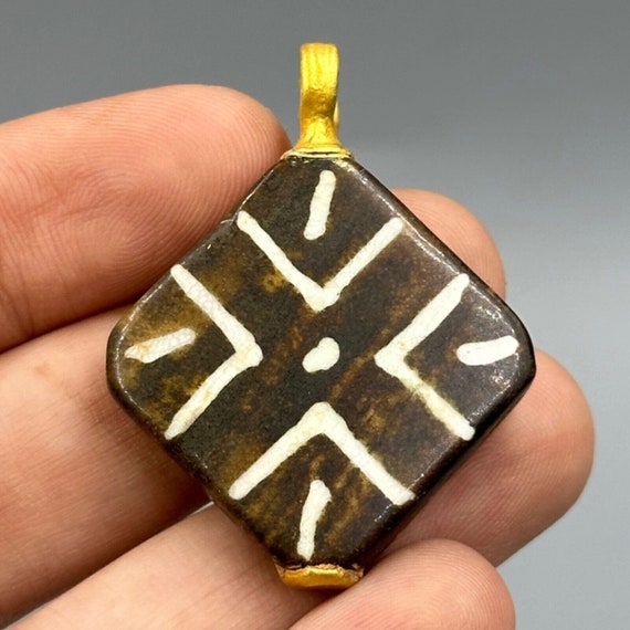 Very Unique Ancient Burmese Pyu Pumtek Gold Gilded pe… - Gem