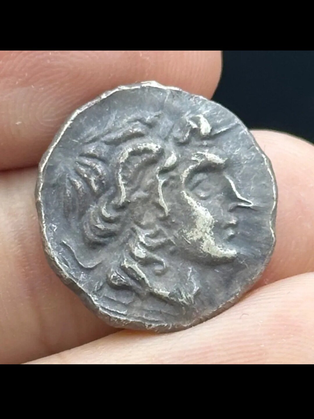 Genuine Ancient Greek King Alexander Solid Silver Coin in Good ...