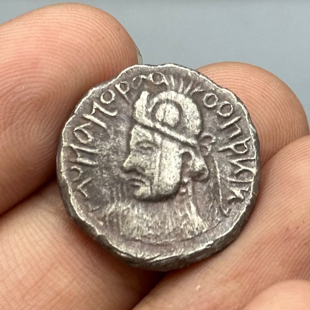 Rare Ancient Kushan Empire Central Asian Silver Buddha Kaniska Coin - Etsy