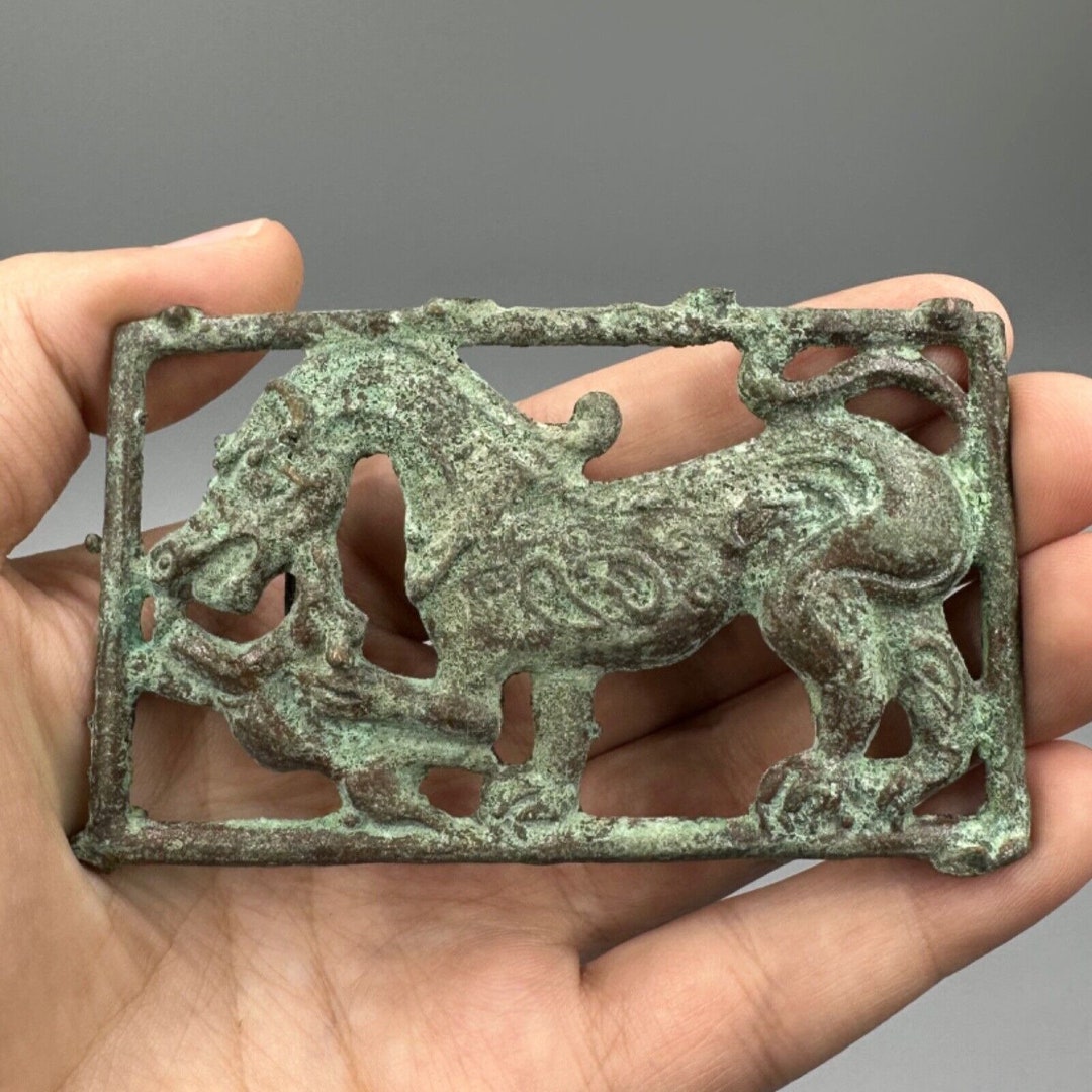 Rare Ancient Roman Bronze Belt Buckle With Horse Animal Image - Etsy