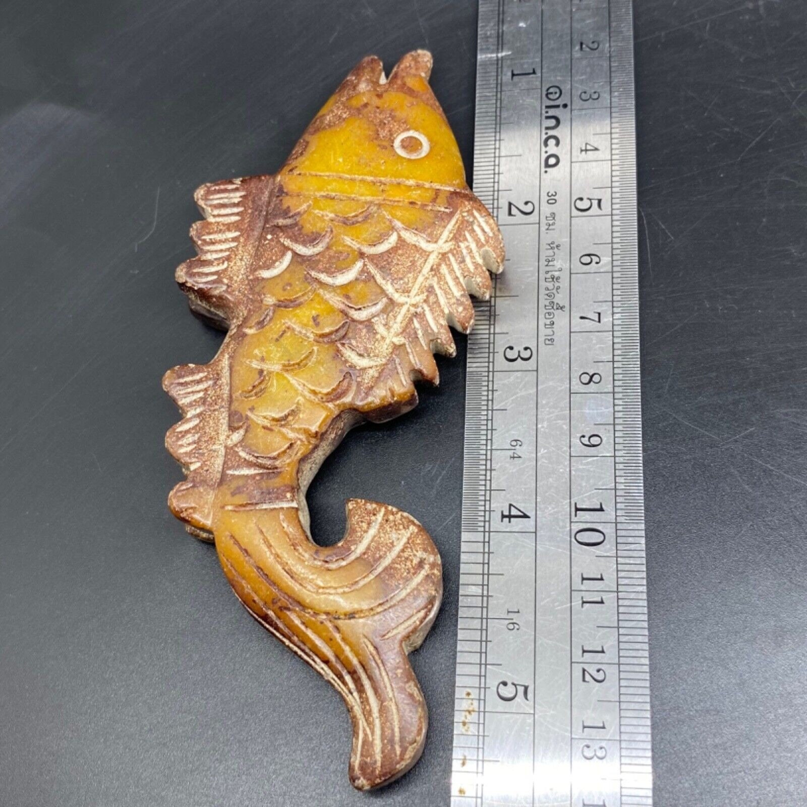 Very Rare Ancient Roman Fish Stone Figure With Carvings - Etsy