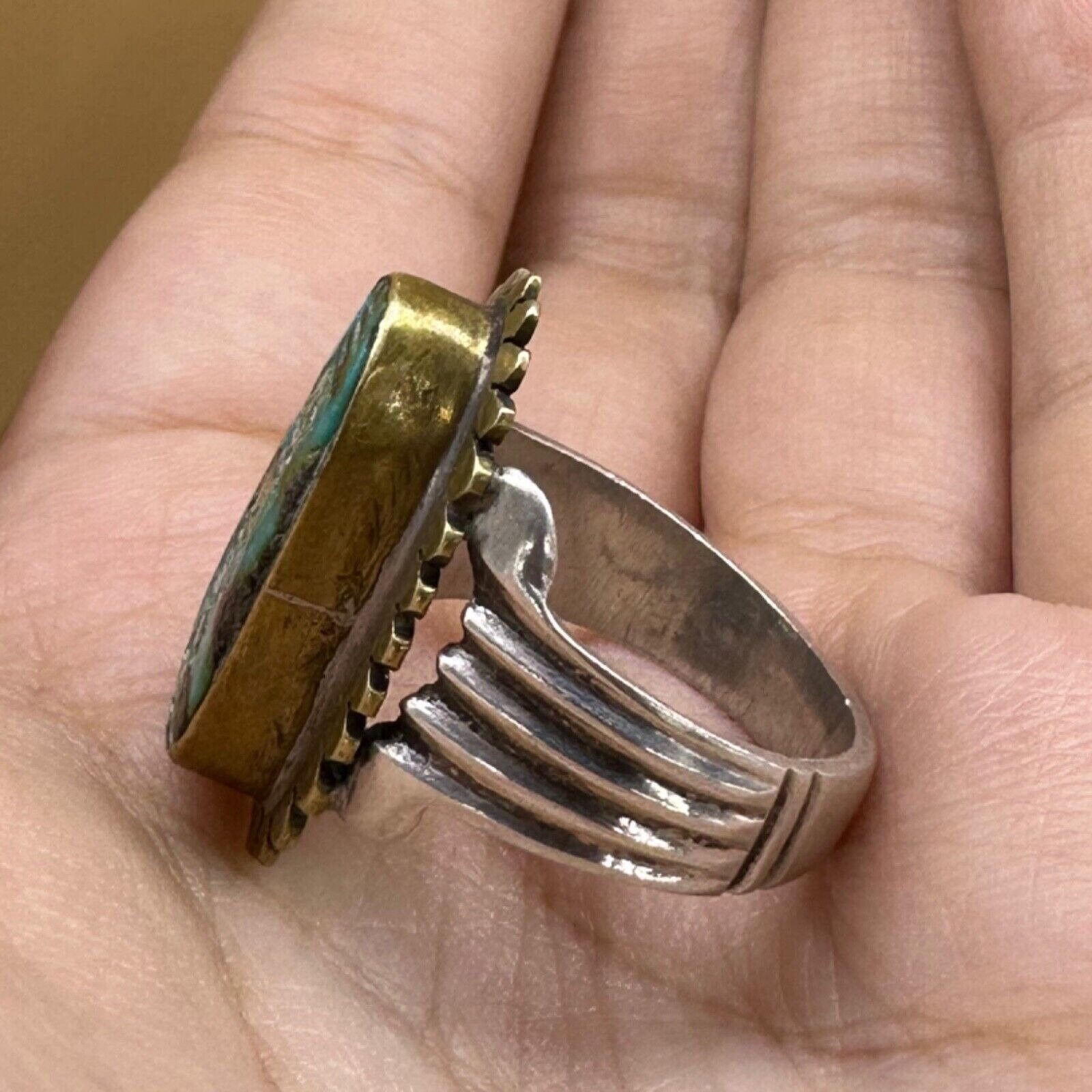 Ancient Roman Solid Silver Ring With Rare Inscription on Torquise Stone ...