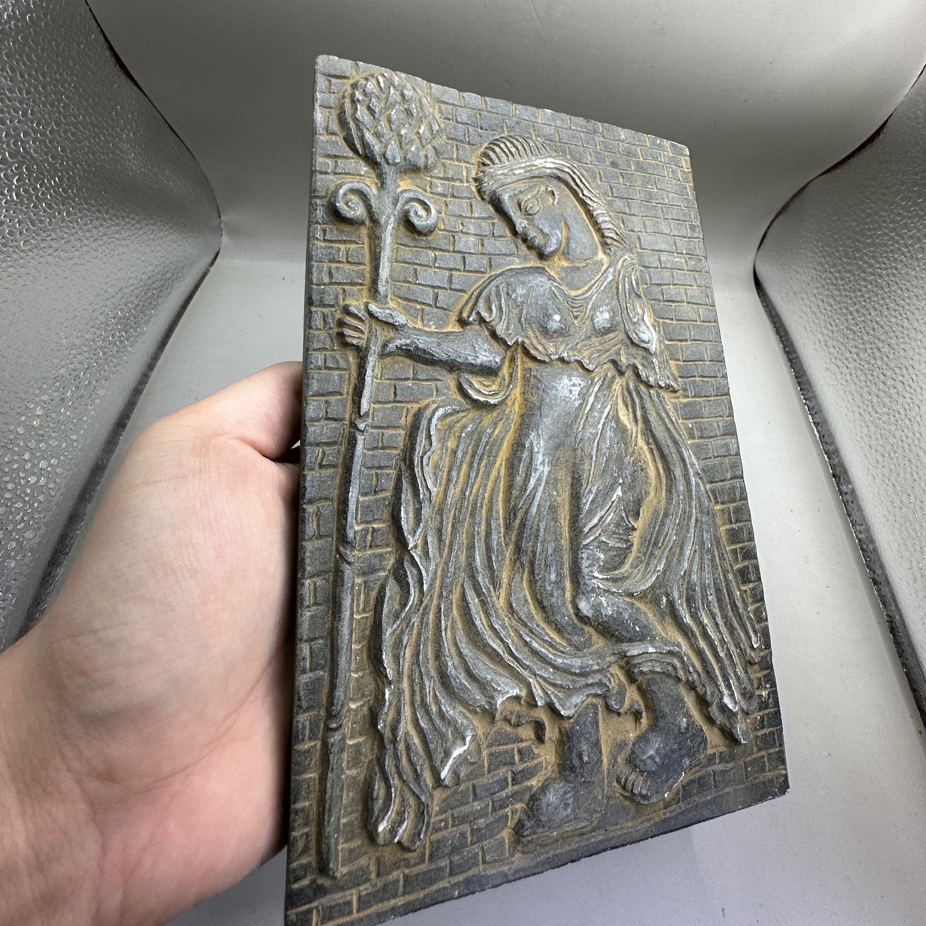 Rare Ancient Roman Greek Goddess Image Stone Tablet - 2000+ Years Old E ...