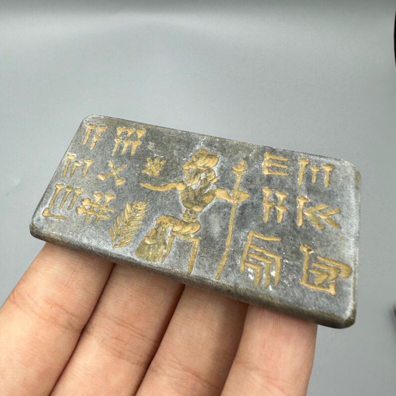 Ancient Sumerian Deity Diary Writing About History Tablet - Etsy UK