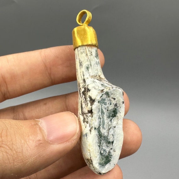 Stunning Rare Old Ancient Roman Glass Unique Gold Gil… - Gem