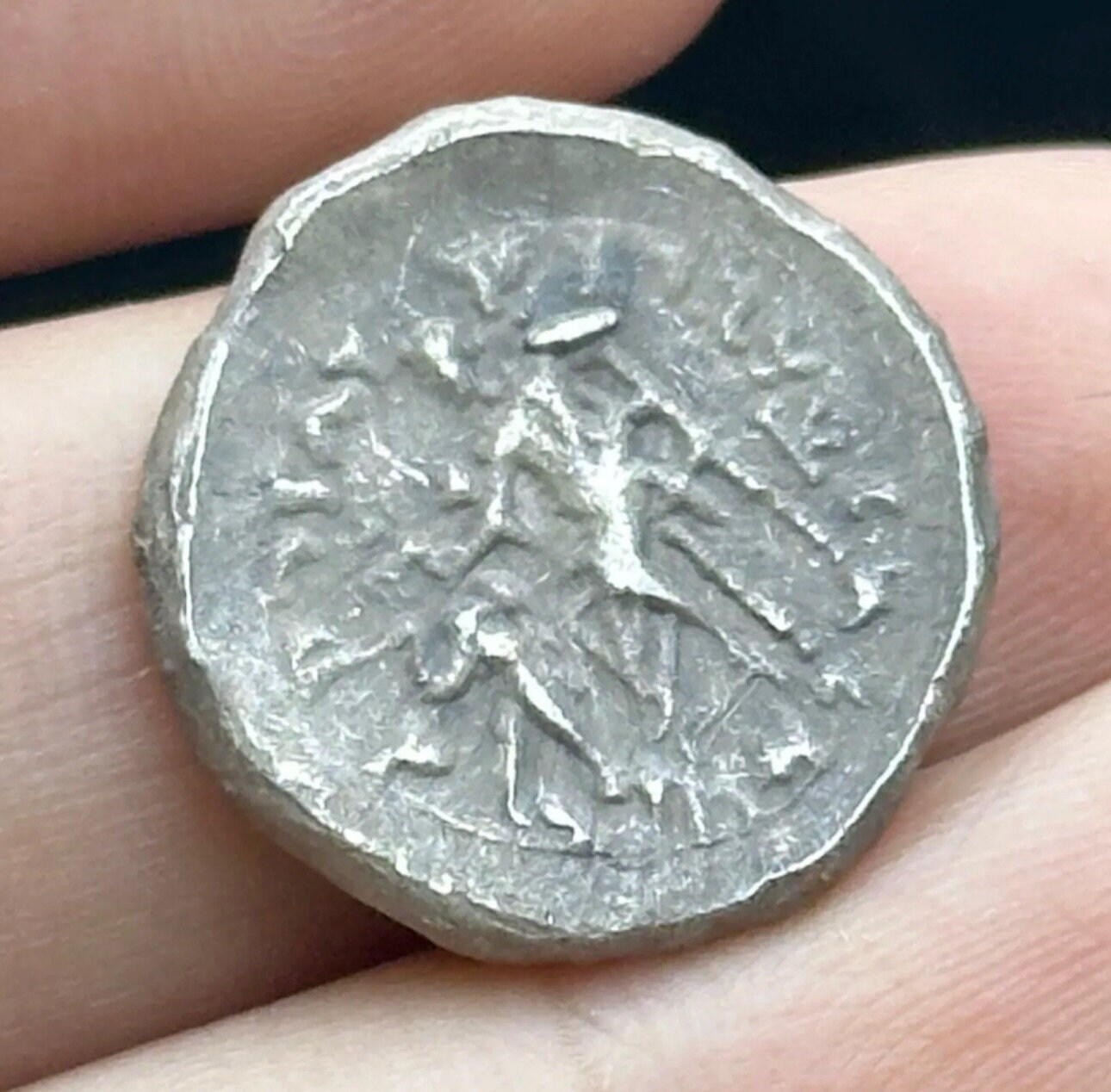 Very Old Ancient Greek King Alexander Solid Silver Coin E - Etsy