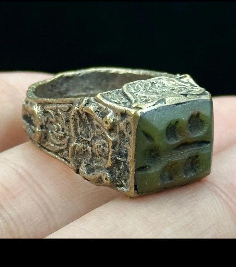 Wonderful Unique Ancient Roman Intaglio Rare Ring E - Etsy