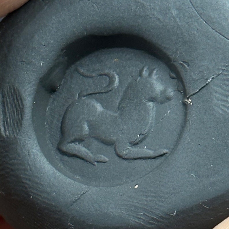 Genuine Ancient Roman Animal Intaglio Agate Seal Bead - Etsy