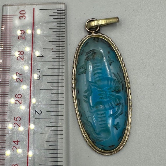 Stunning rare ancient Roman opal stone scorpion intag… - Gem