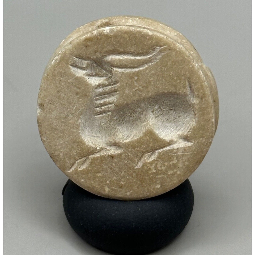 Very Unique Ancient Near Eastern Animal Intaglio Bead - Etsy