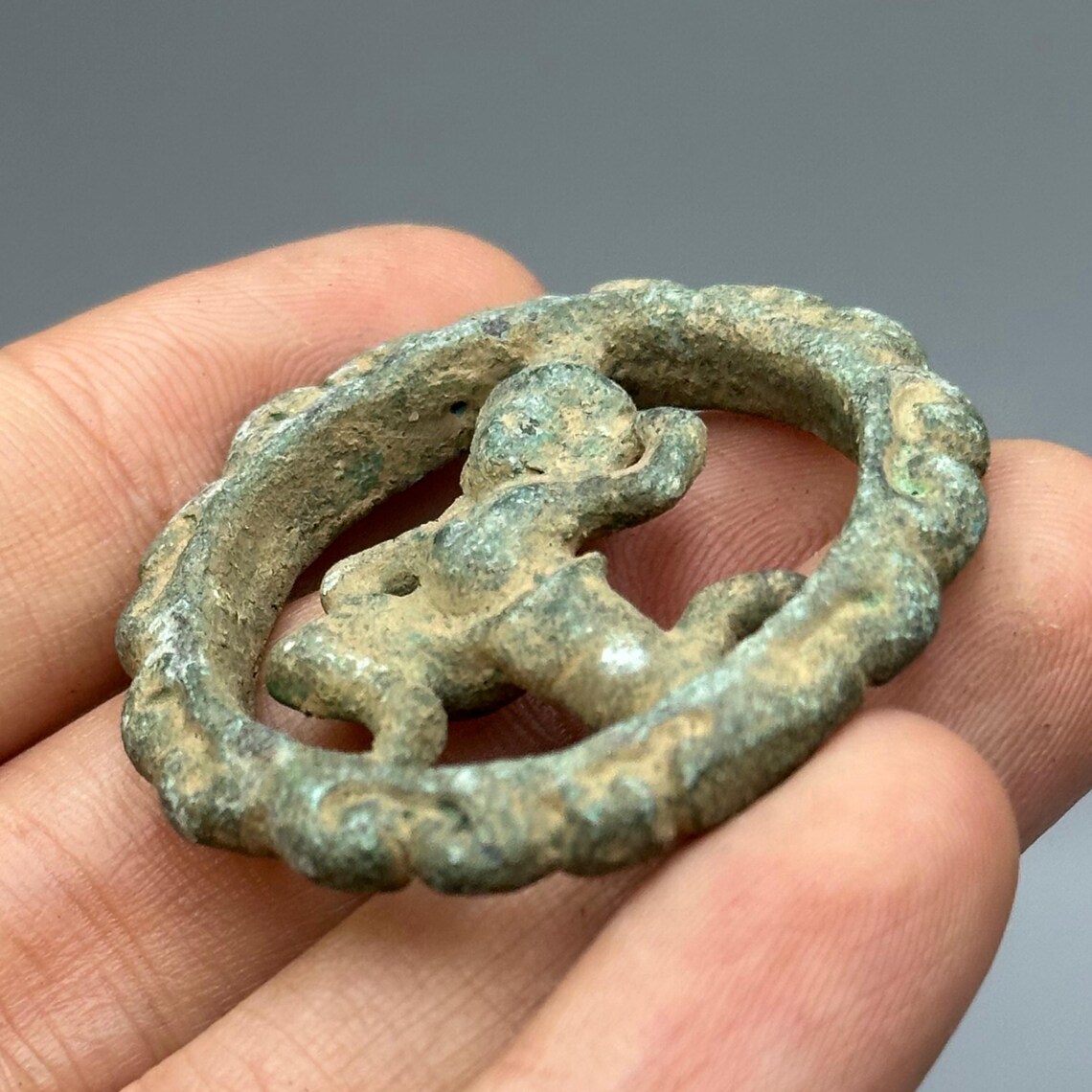 Genuine Ancient Central Asian Pyu Culture Bronze Amulet With Figure - Etsy