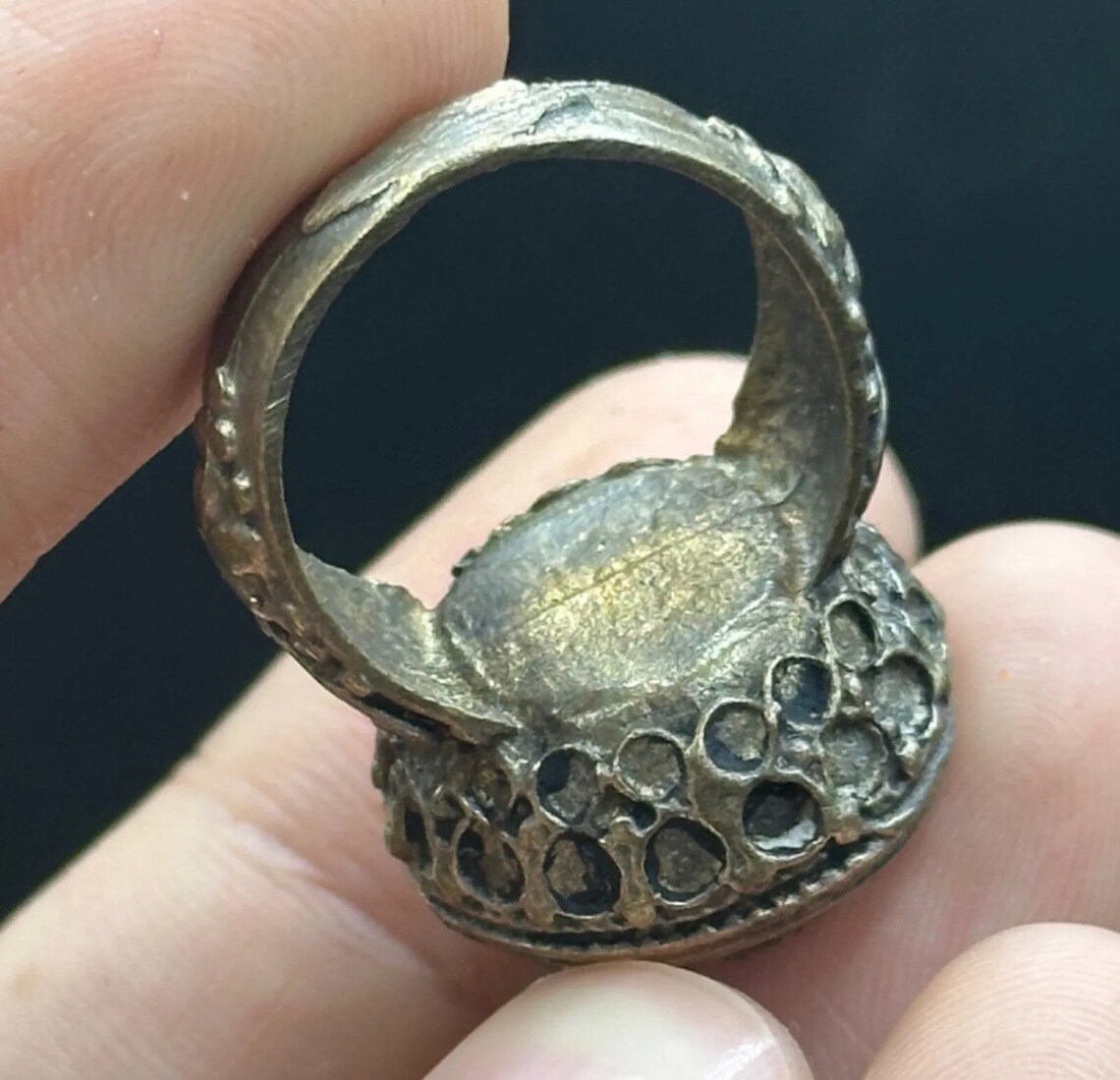 Rare Ancient Roman Legionary Eagle Intaglio Brass Ring E - Etsy