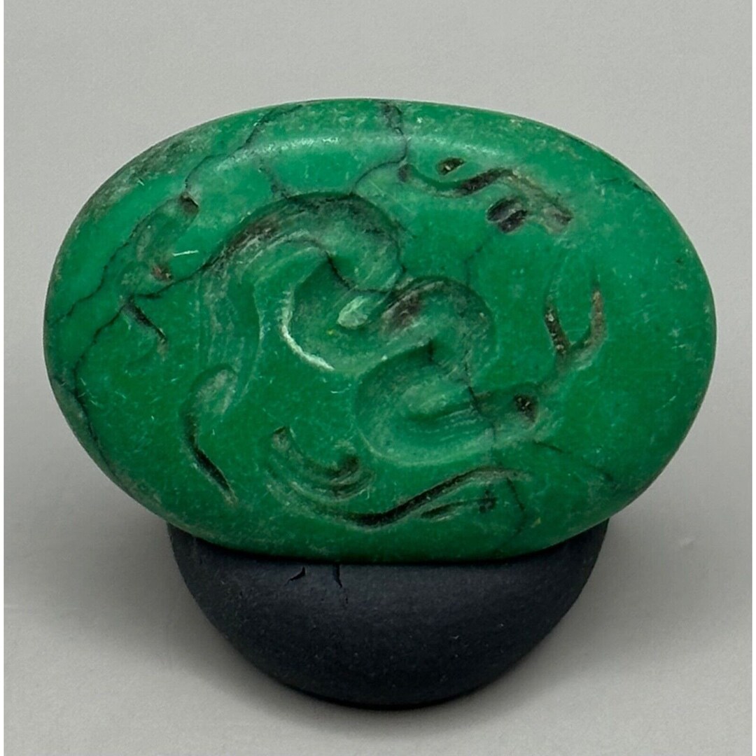 Rare Ancient Roman Snake Reptile Intaglio Cabochon - Etsy