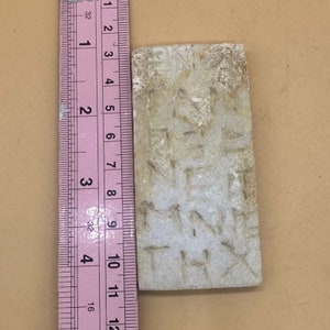 Very Unique Rare Ancient Roman Alphabet Inscription Intaglio Stone ...