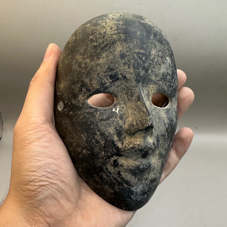 Genuine Ancient Roman Bronze Mask With Immaculate Patina & Condition ...