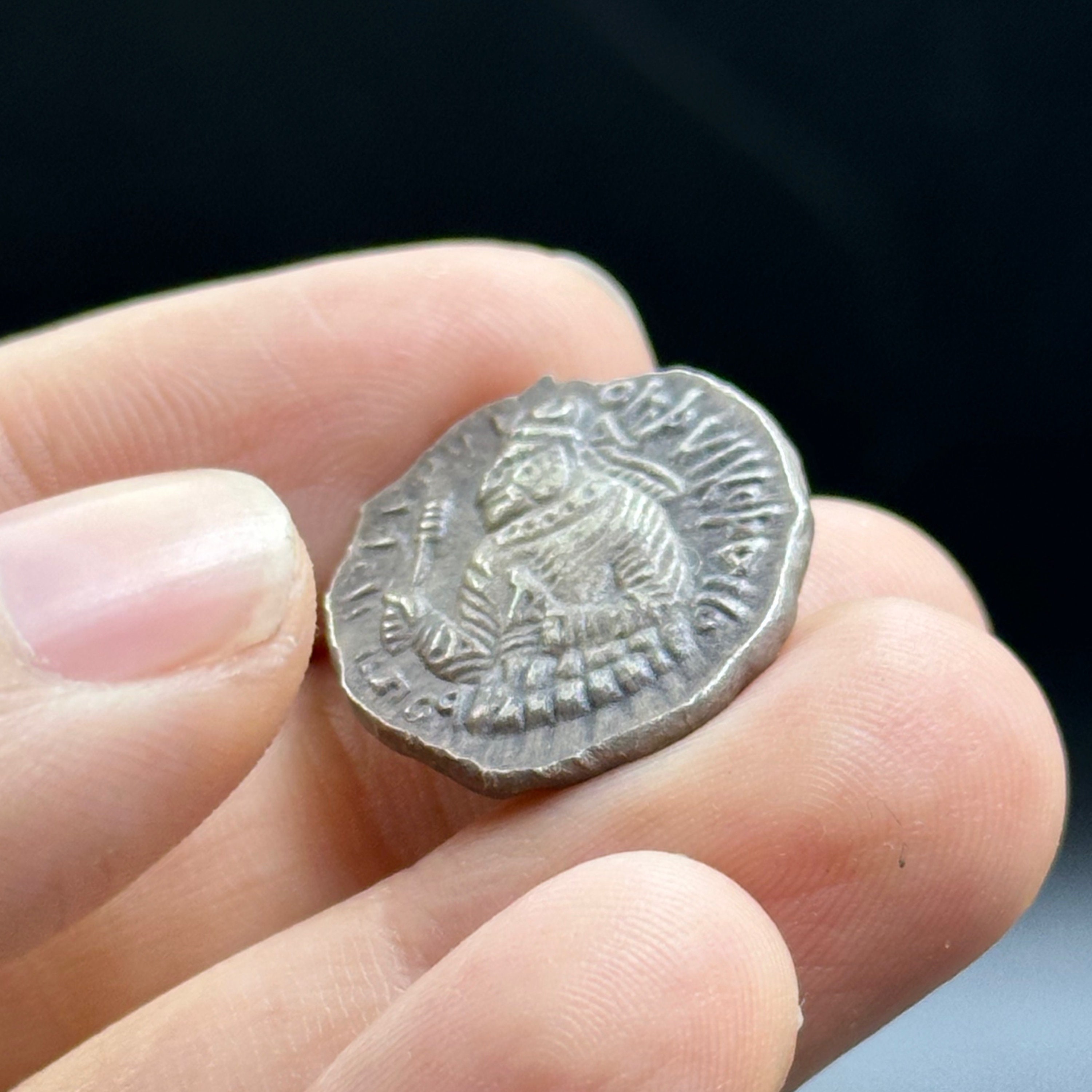 A Rare Ancient Central Asian Kushan Empire Buddha Silver Coin E - Etsy