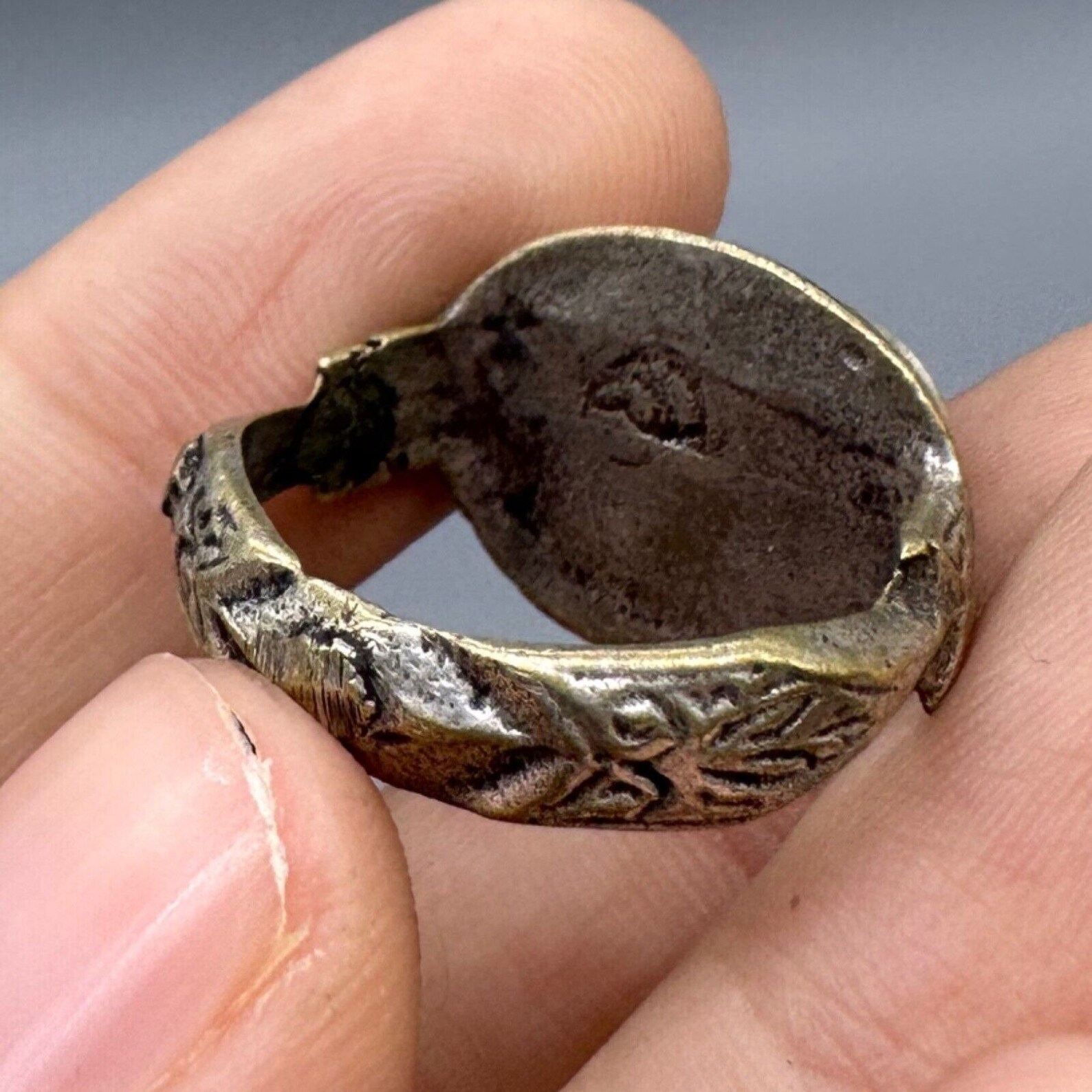 Authentic Ancient Roman Rare Stone Insect Intaglio Ring - Etsy